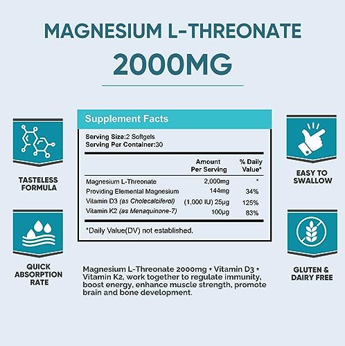Magnesium L-Threonate for cognitive function