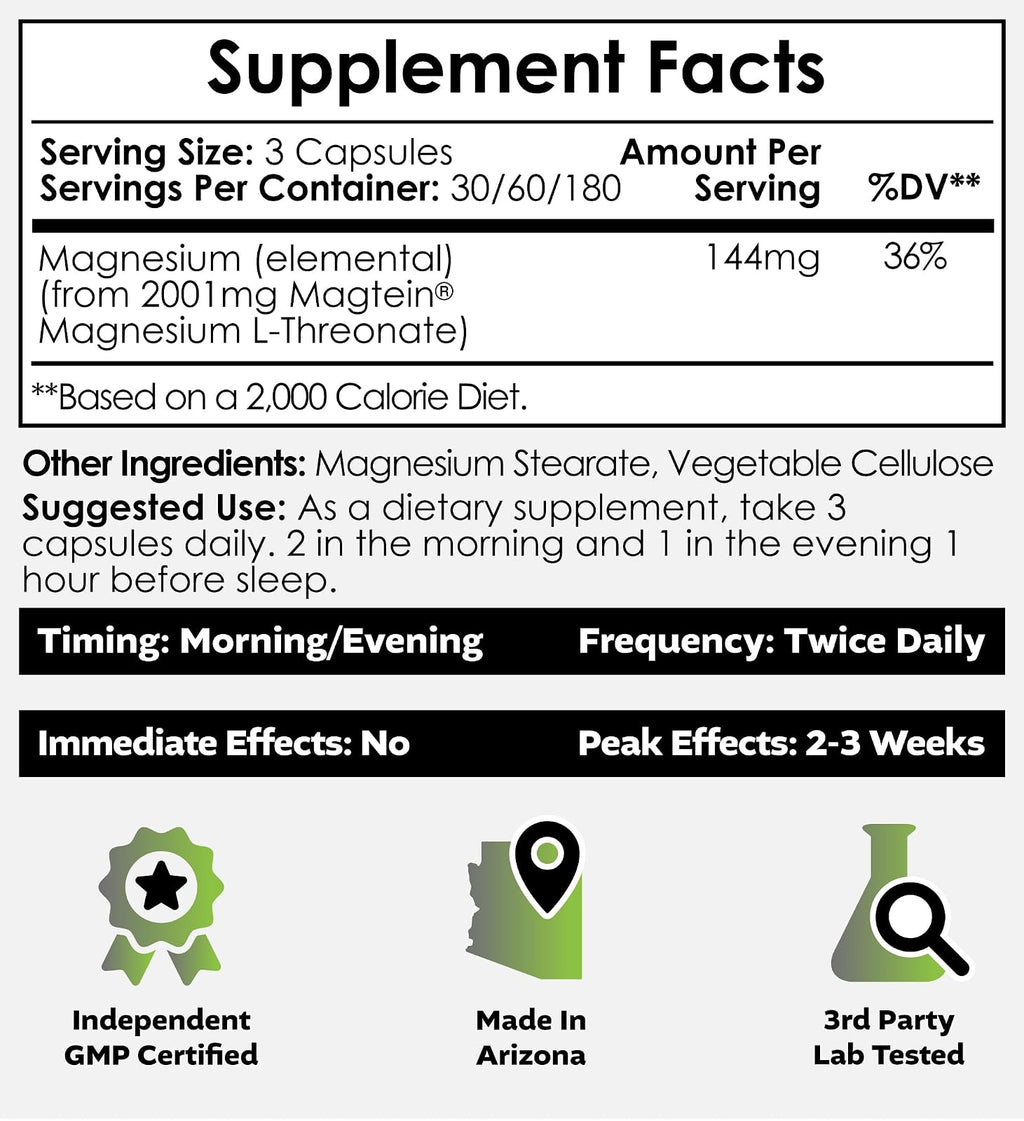 magnesium l-threonate for cognitive support