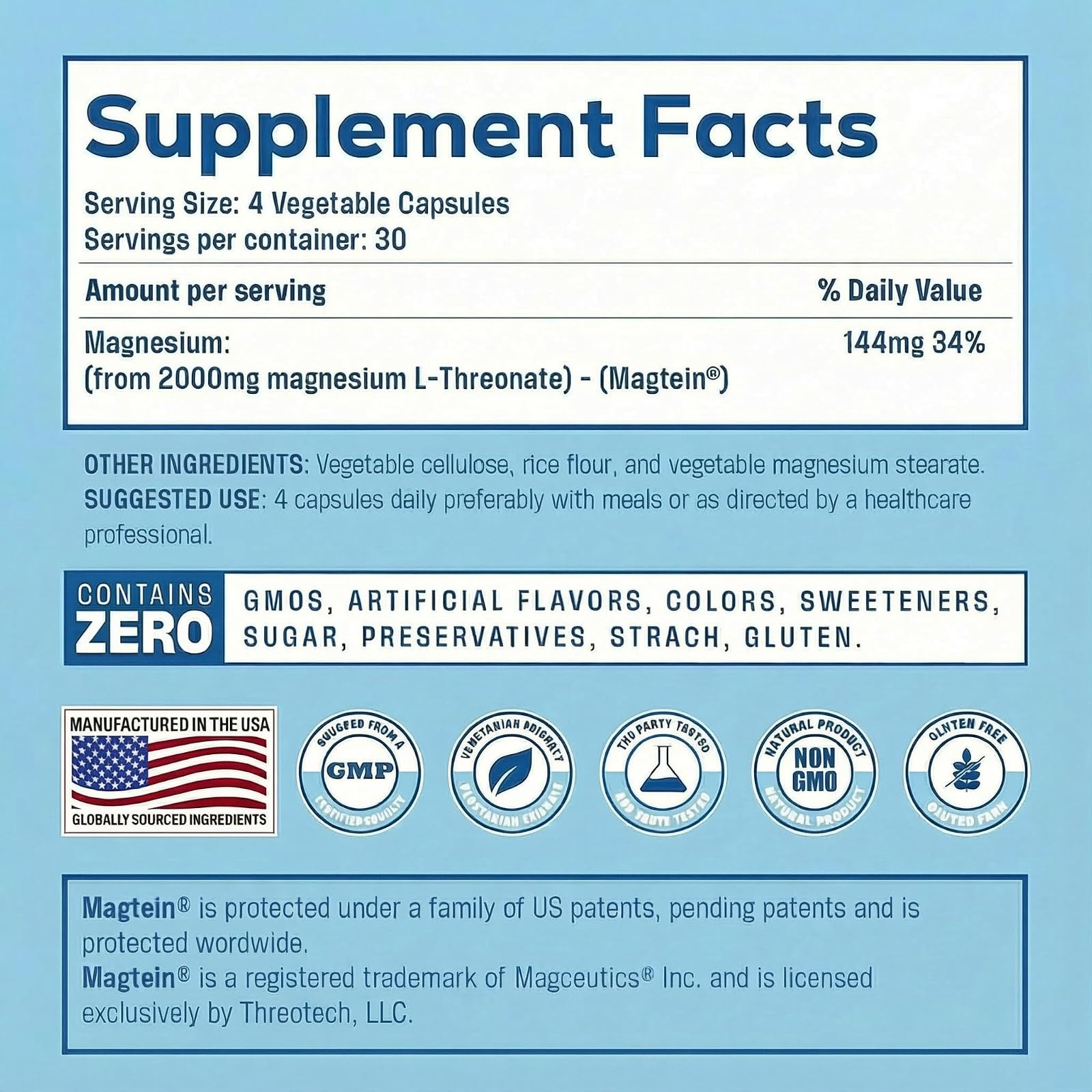 magnesium L-threonate for cognitive support