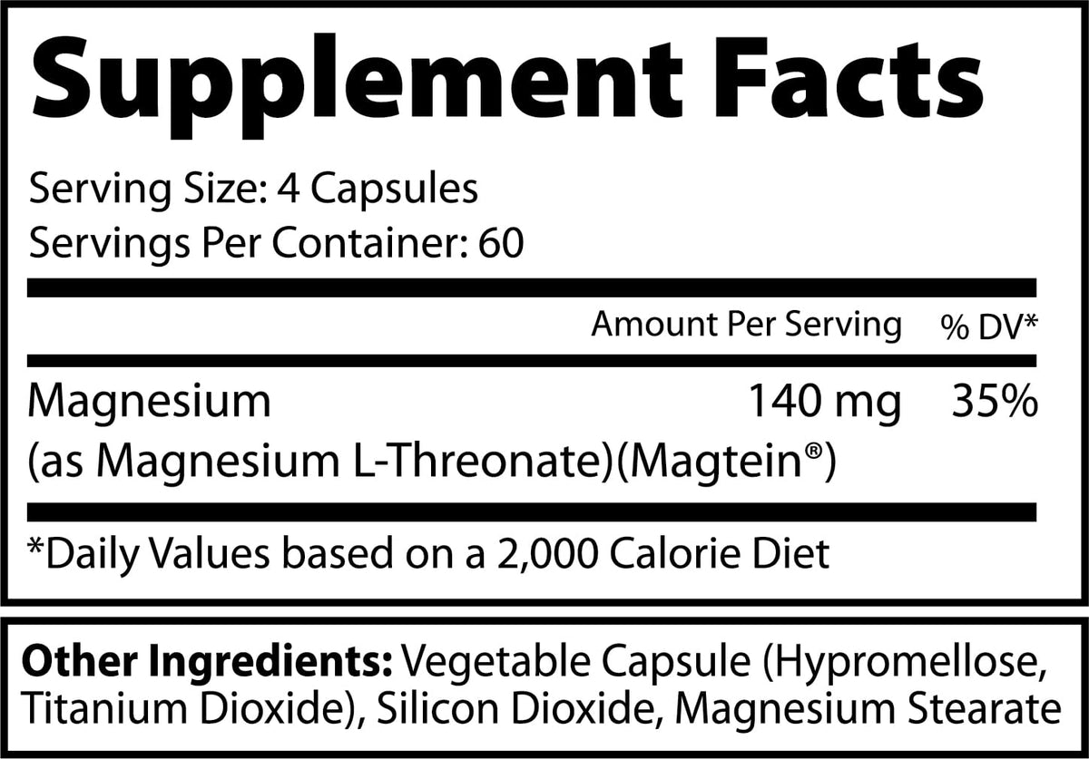magnesium l-threonate for cognitive support
