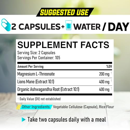 Magnesium L-Threonate for cognitive support