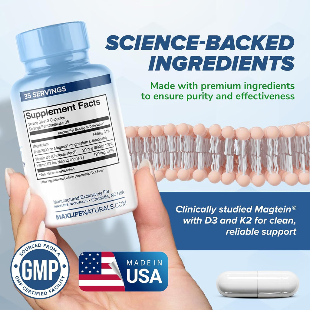 Magnesium L-Threonate for cognitive support