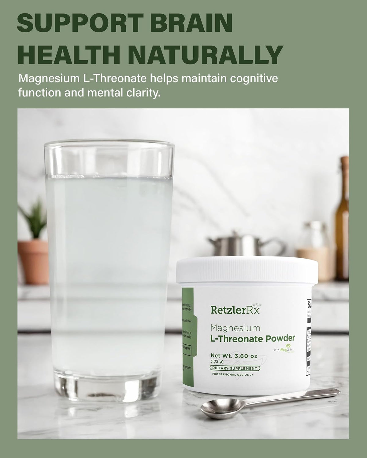 Magnesium L-Threonate for cognitive support