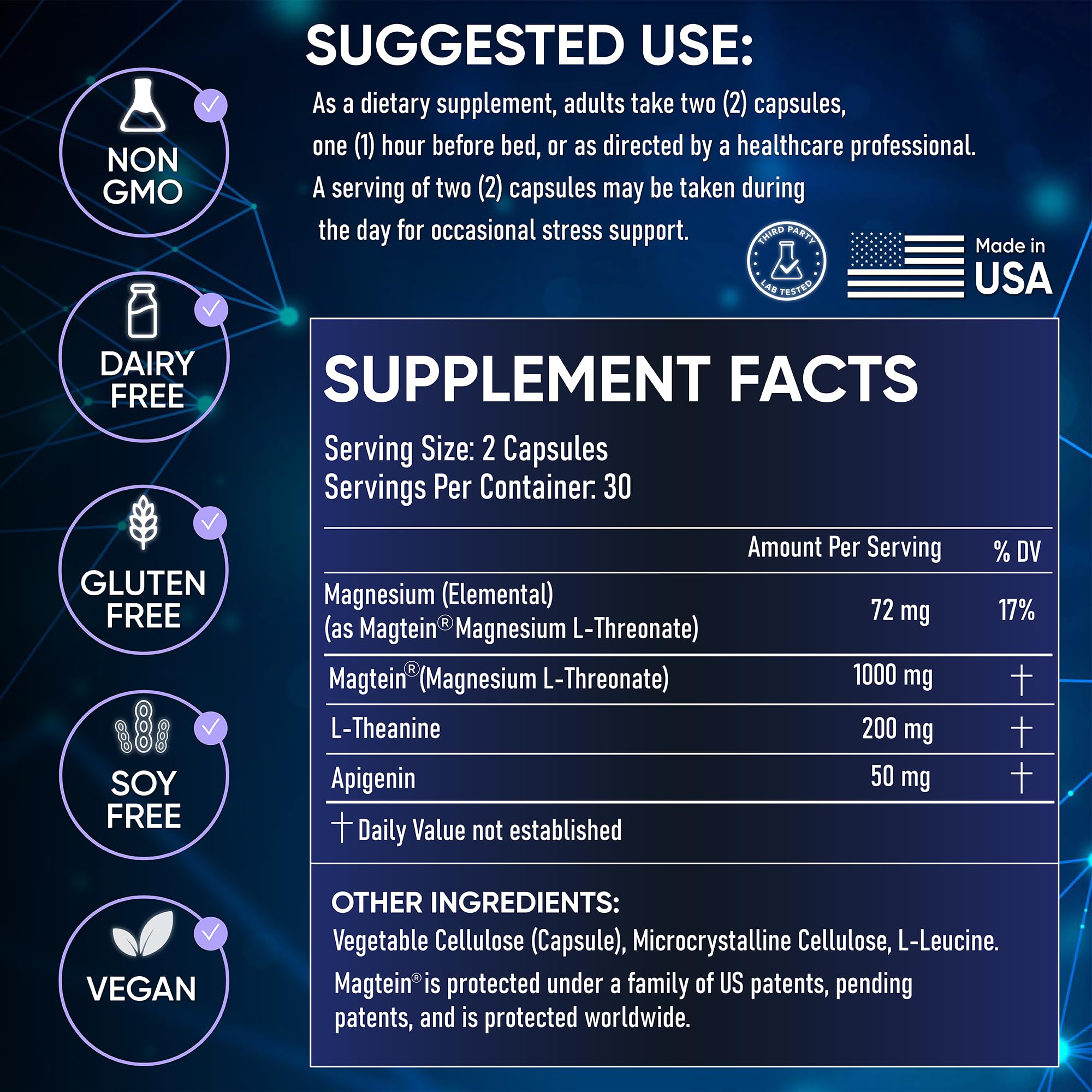 magnesium L-Threonate for relaxation