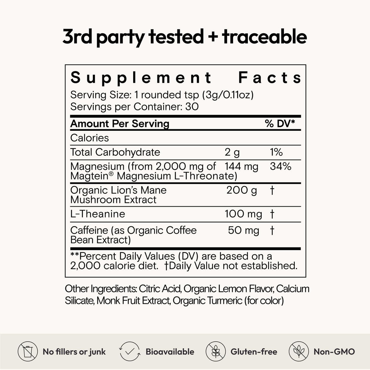 Magnesium L-Threonate for relaxation