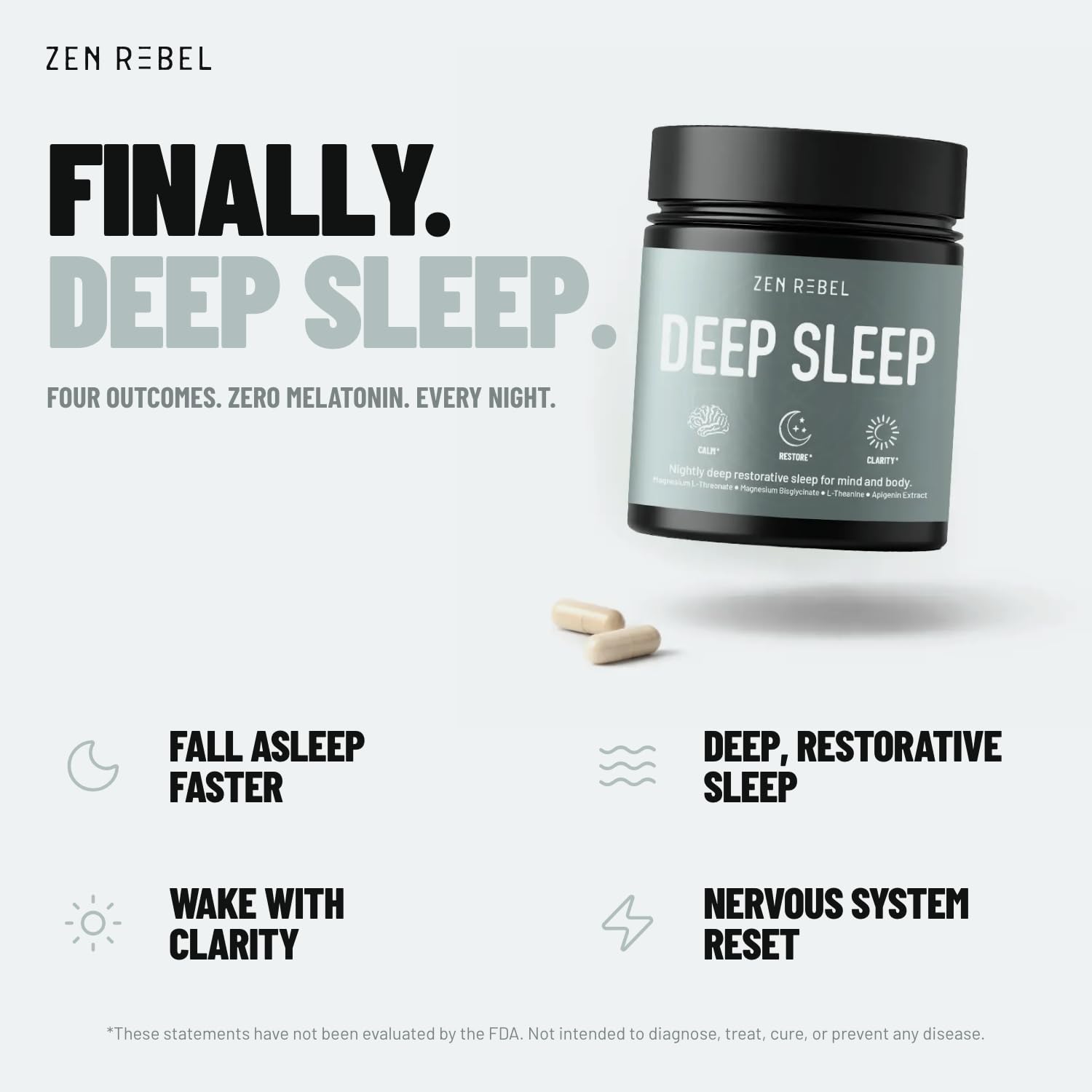 Magnesium L-Threonate for restful sleep