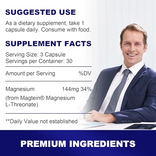 Magnesium L-Threonate for stress relief