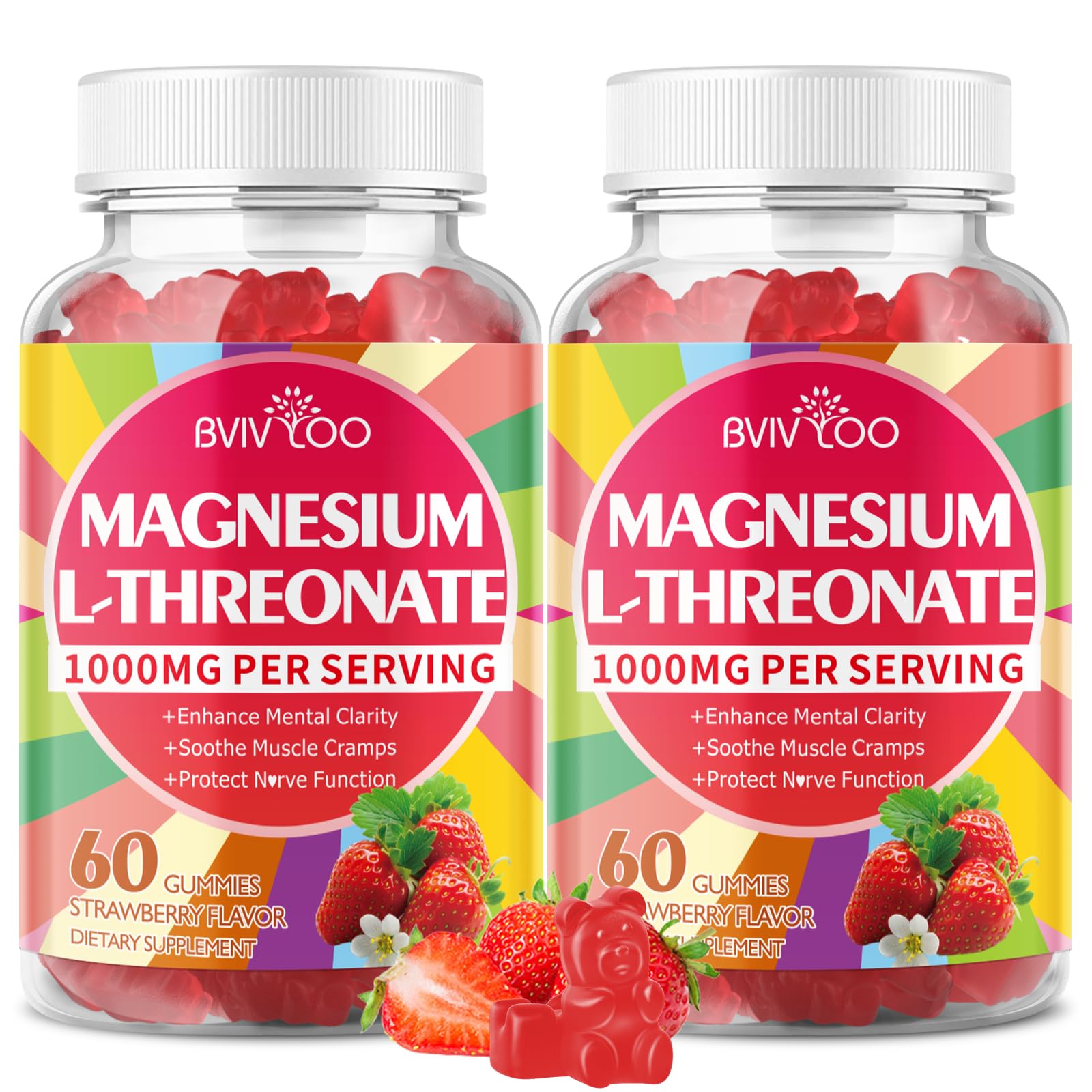 Magnesium L-Threonate gummies for relaxation