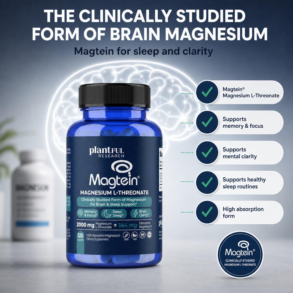 Magnesium L-Threonate supports brain health