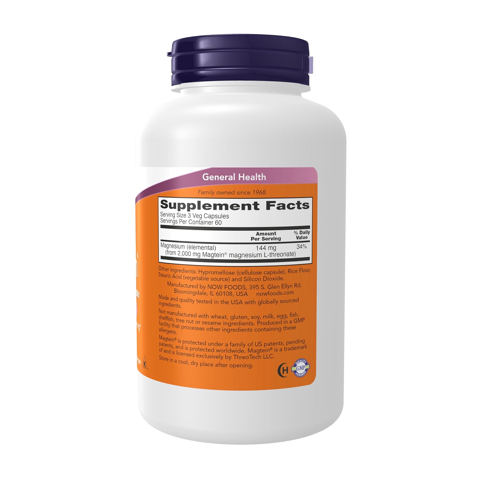 Magnesium L-Threonate veg capsules benefits