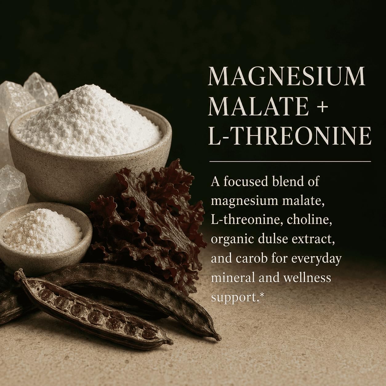 Magnesium L-Threonine for relaxation