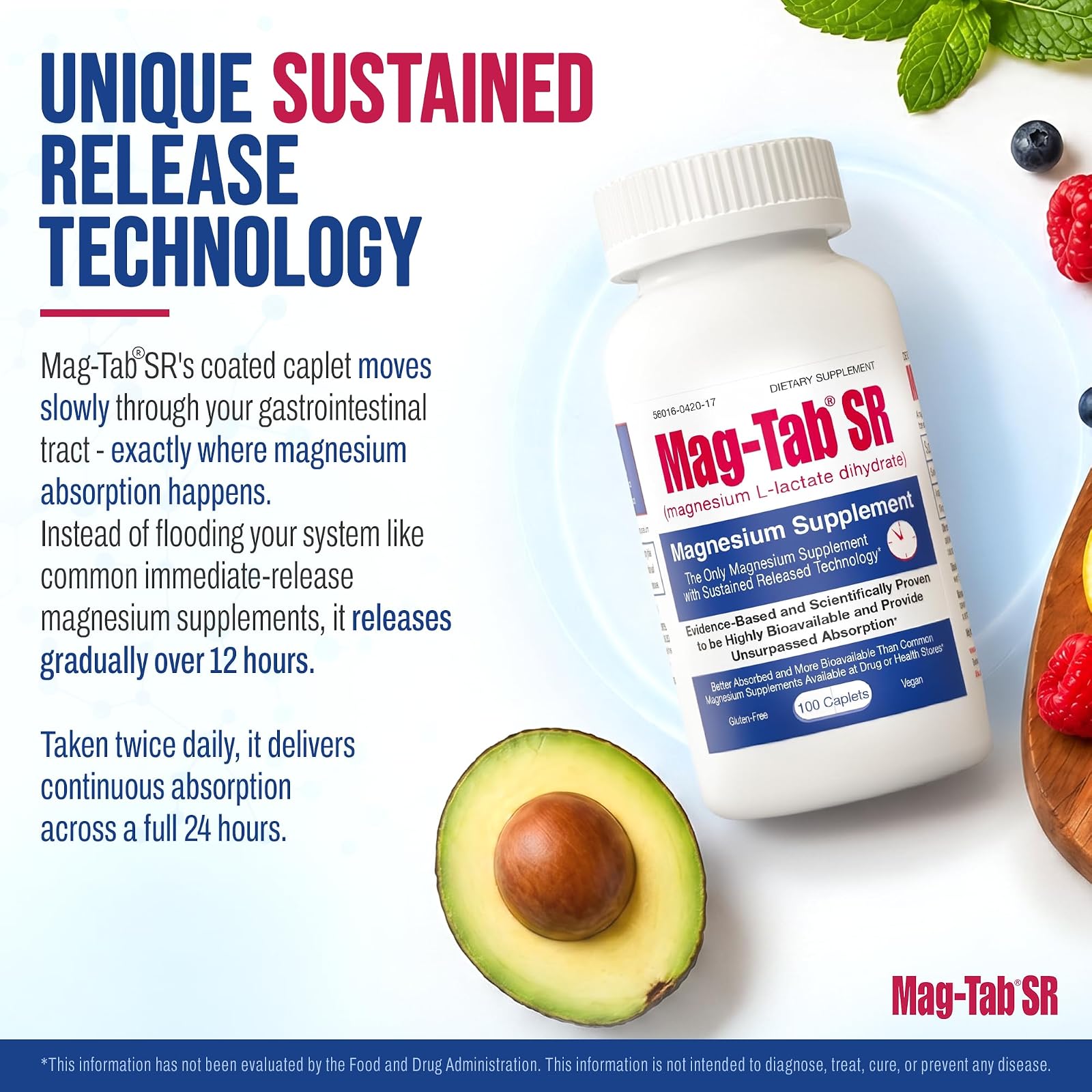 Magnesium lactate supports heart health