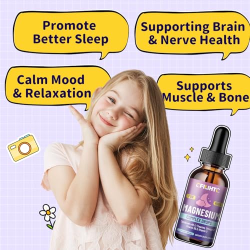 Magnesium liquid for stress relief in children