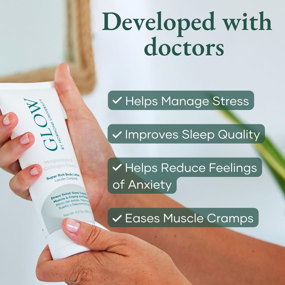 Magnesium lotion for better sleep