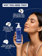 Magnesium lotion for restful sleep