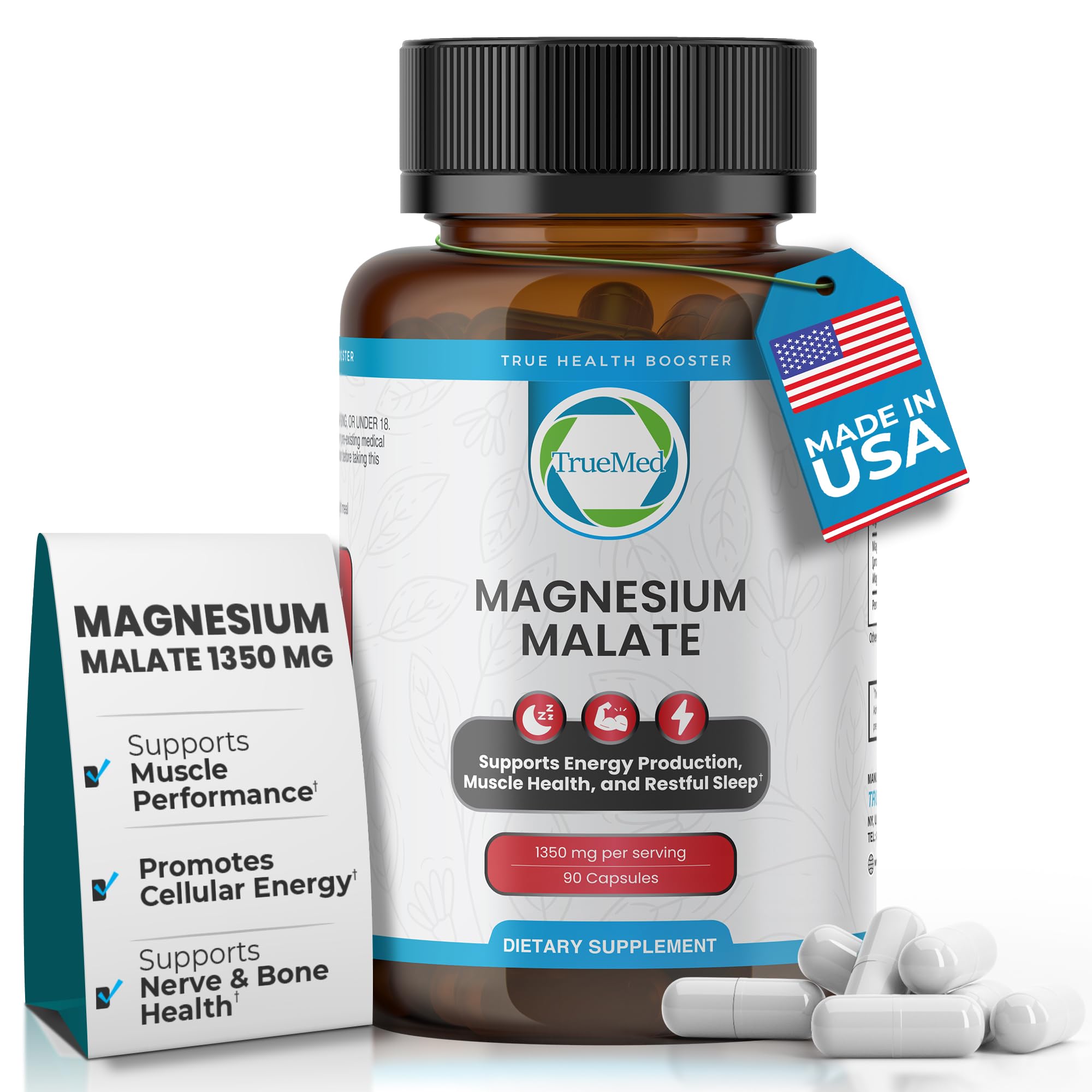 magnesium malate capsules for energy
