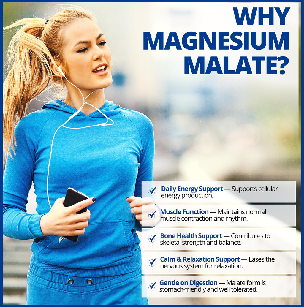 magnesium malate for active lifestyles