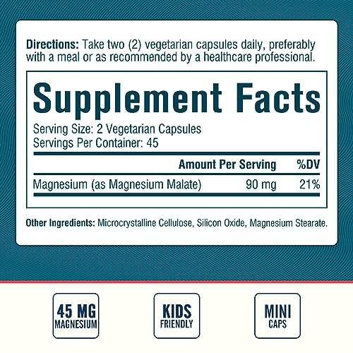 magnesium malate for adults and kids