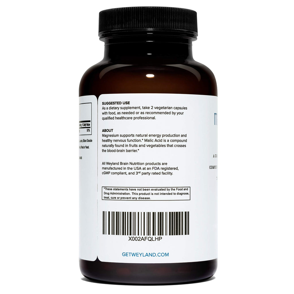 magnesium malate for daily vitality