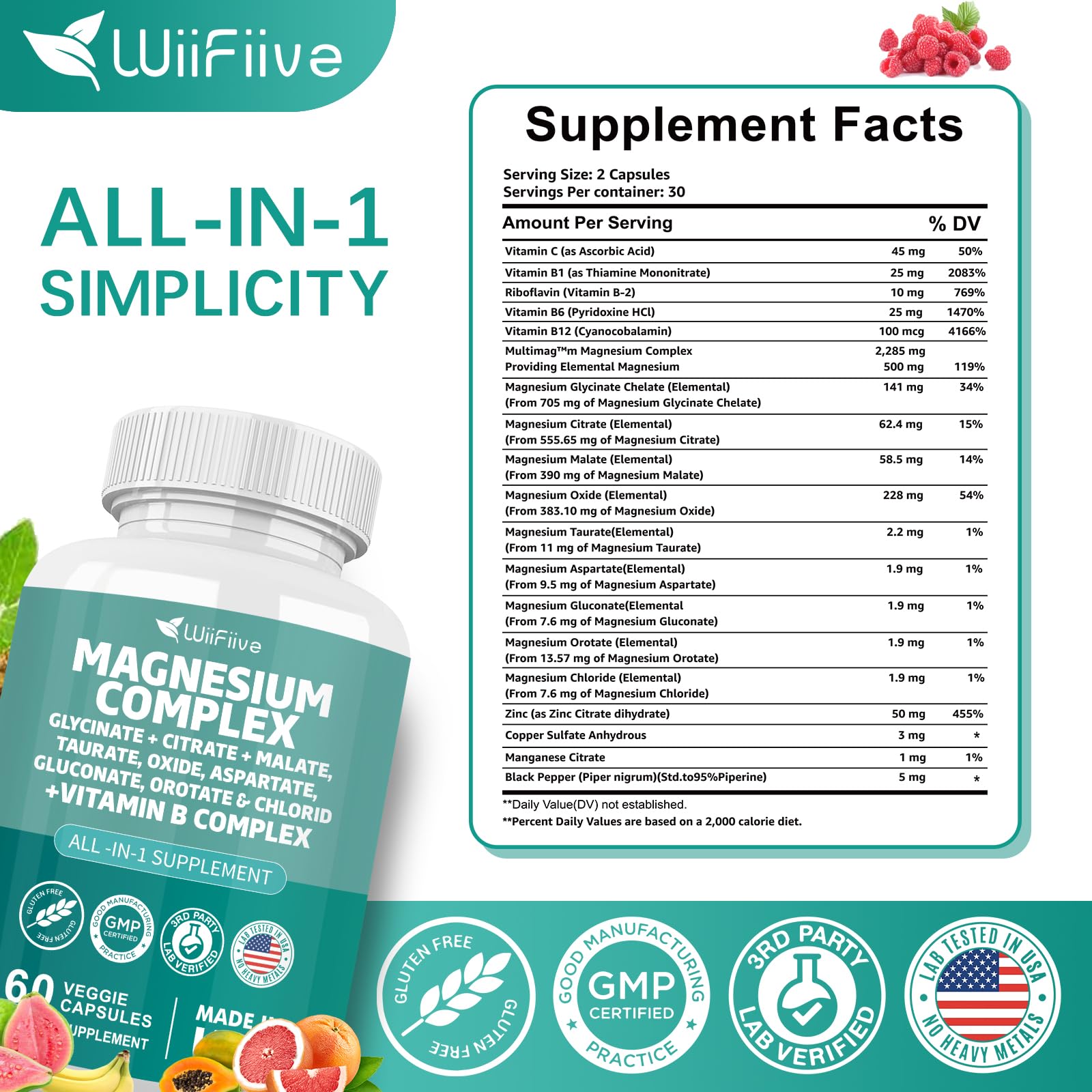 magnesium malate for daily vitality