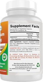 Magnesium malate for energy boost