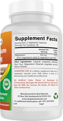 Magnesium malate for energy boost