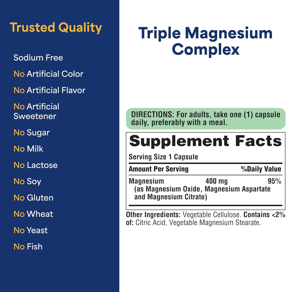 Magnesium malate for energy boost