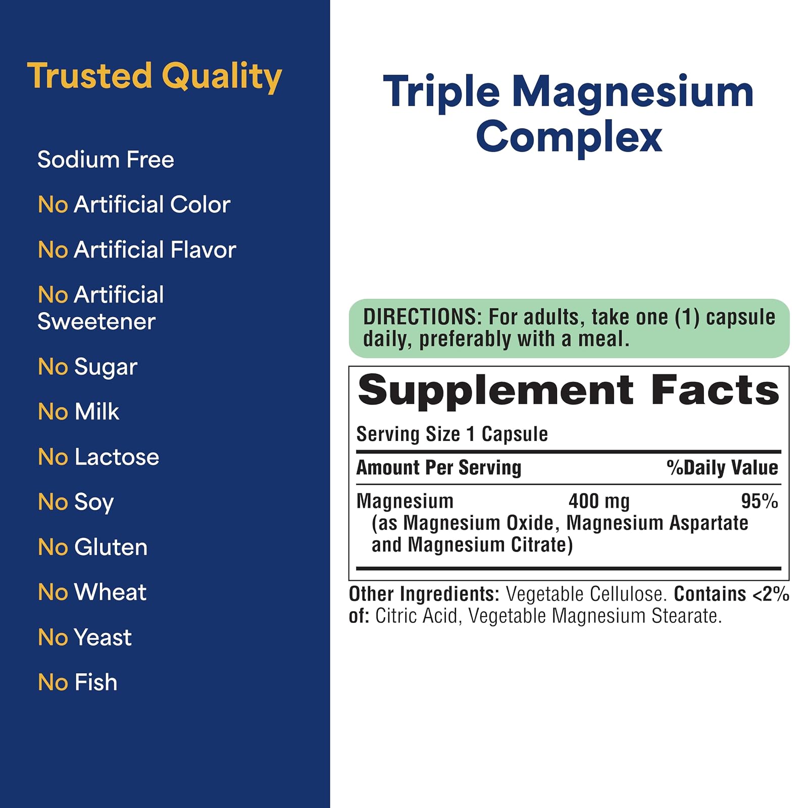 Magnesium malate for energy boost