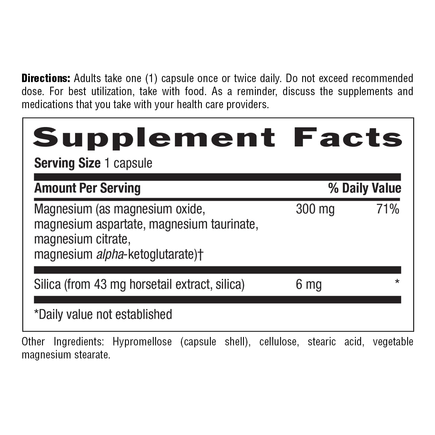 Magnesium malate for energy support