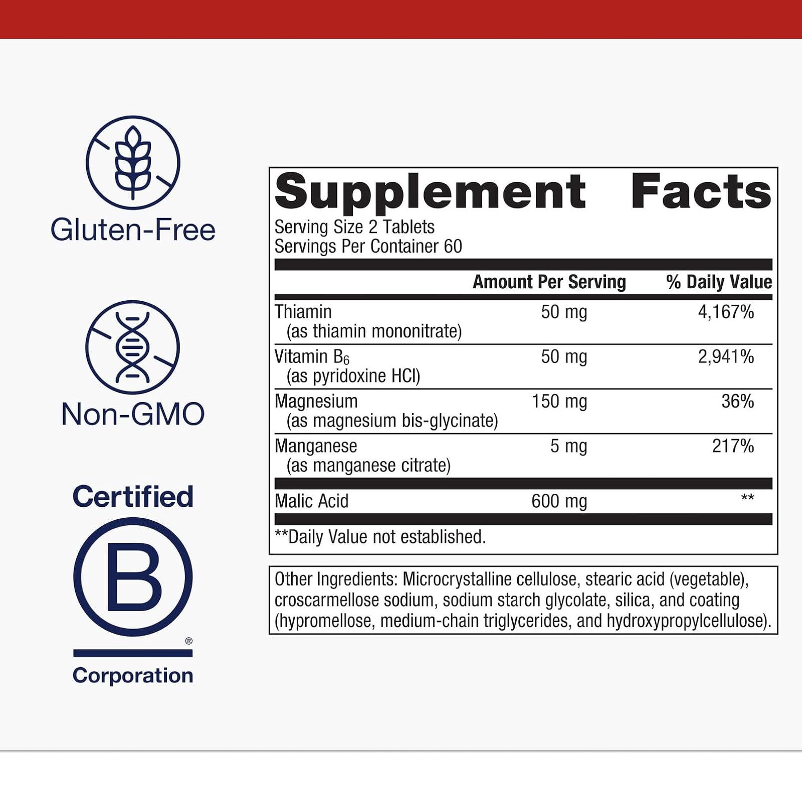 Magnesium malate for energy support