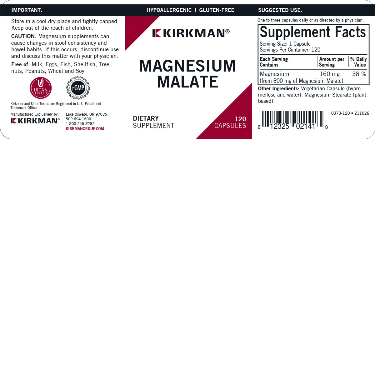 magnesium malate for energy support