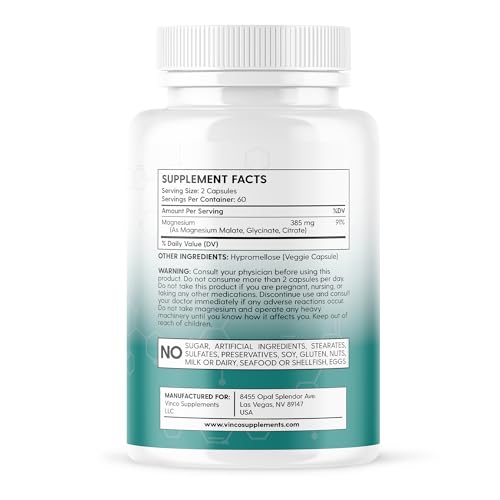 magnesium malate for enhanced performance