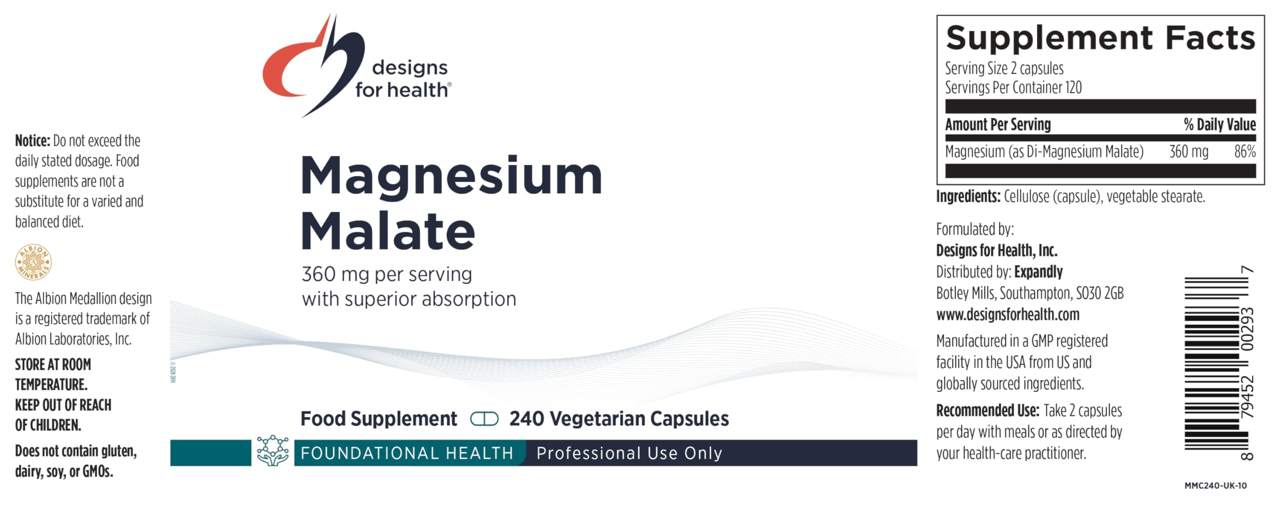 magnesium malate for improved performance