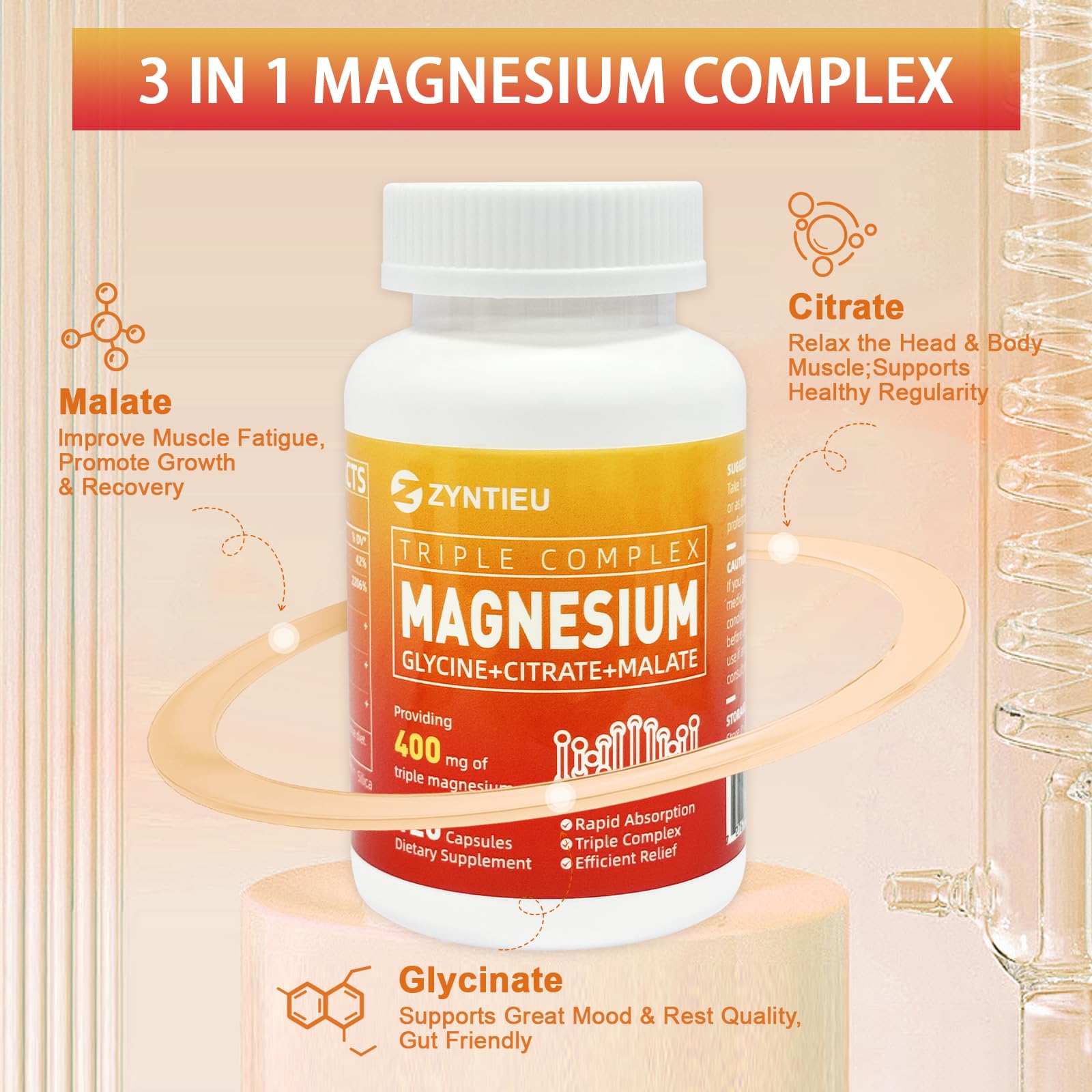 Magnesium malate for muscle recovery