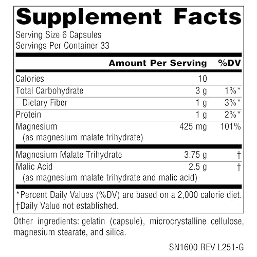 magnesium malate for muscle recovery