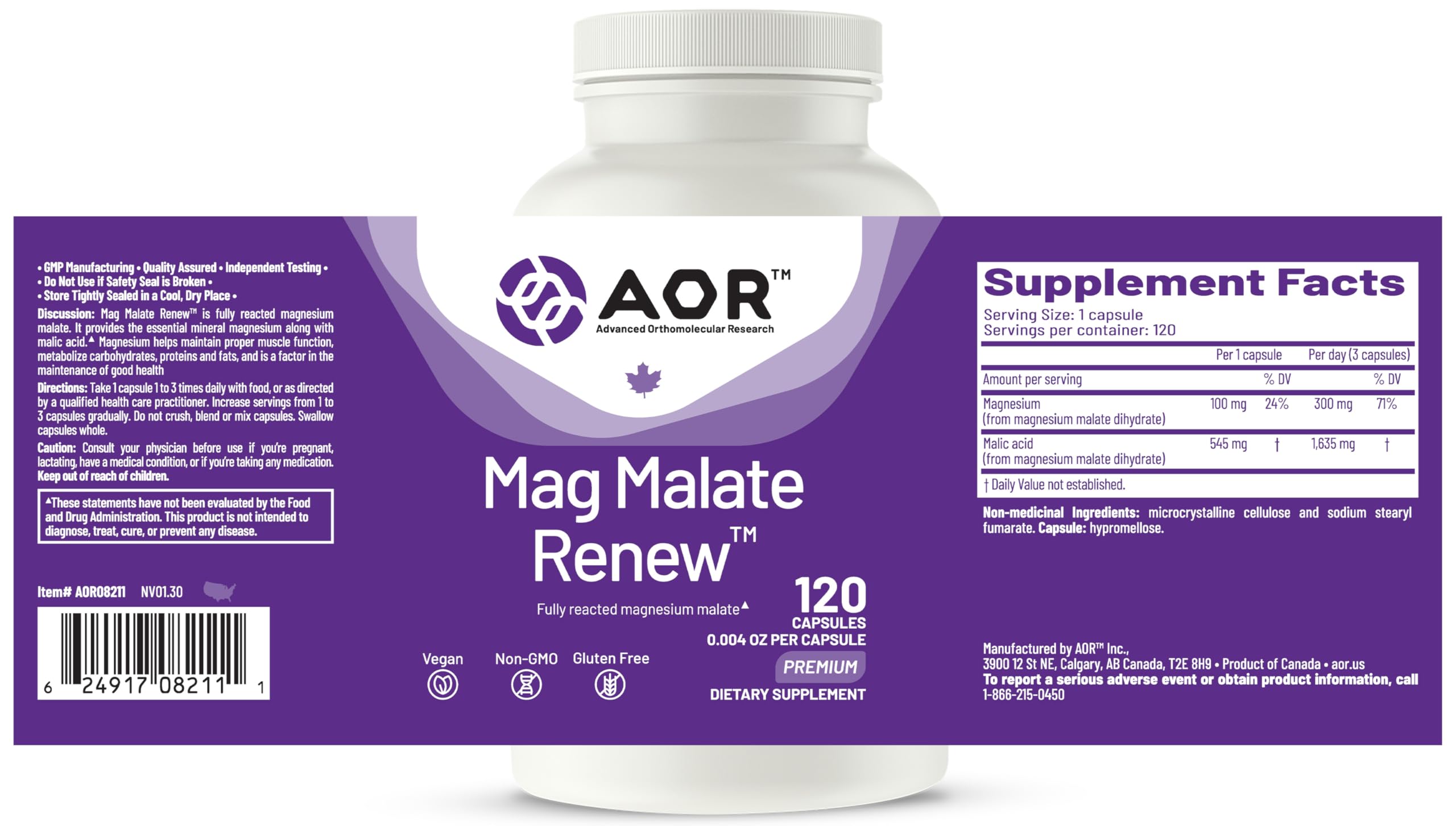 magnesium malate for vitality boost