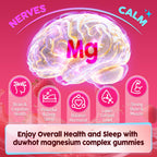 Magnesium malate gummies for energy boost