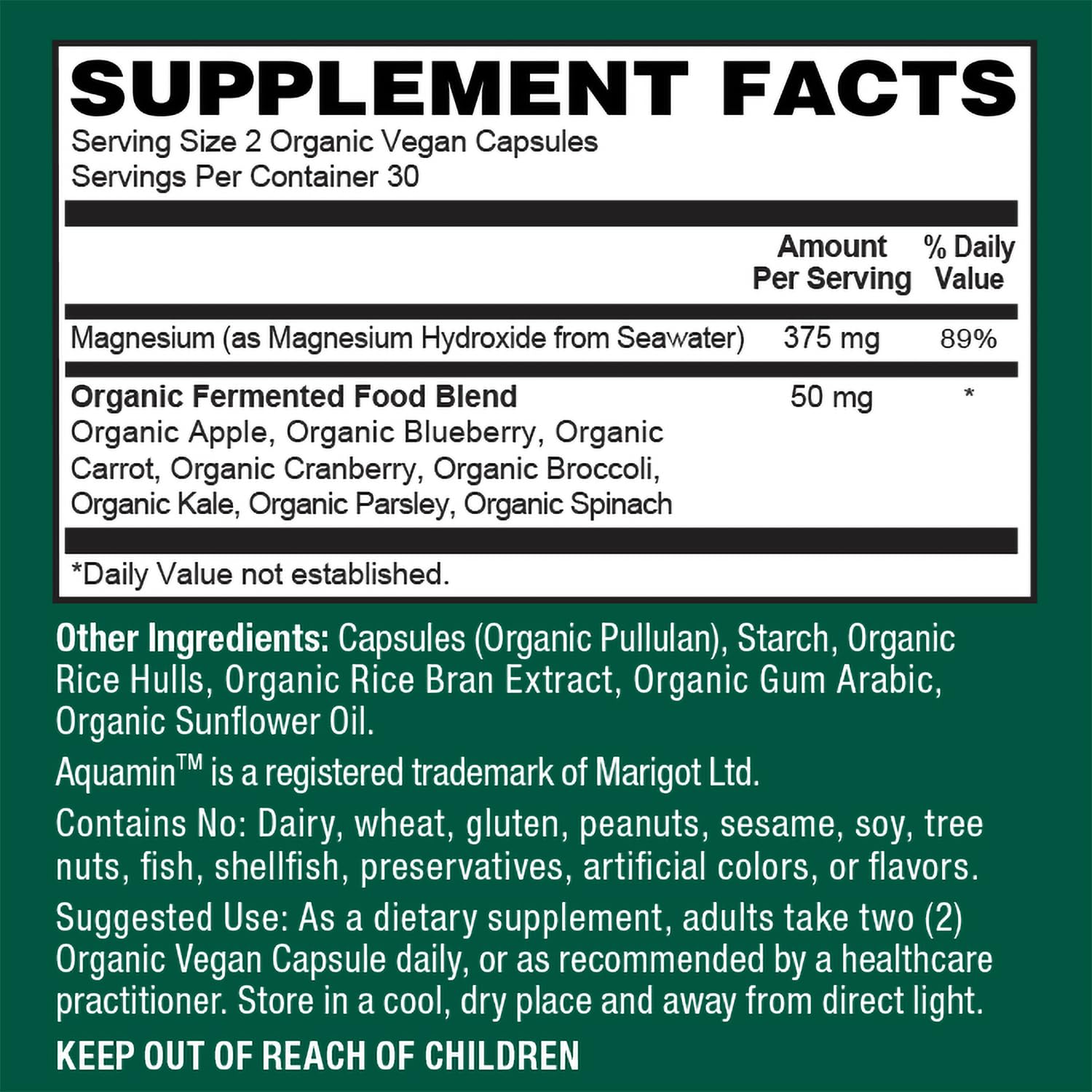 magnesium malate support for energy levels