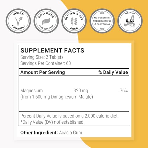 Magnesium malate supports energy production
