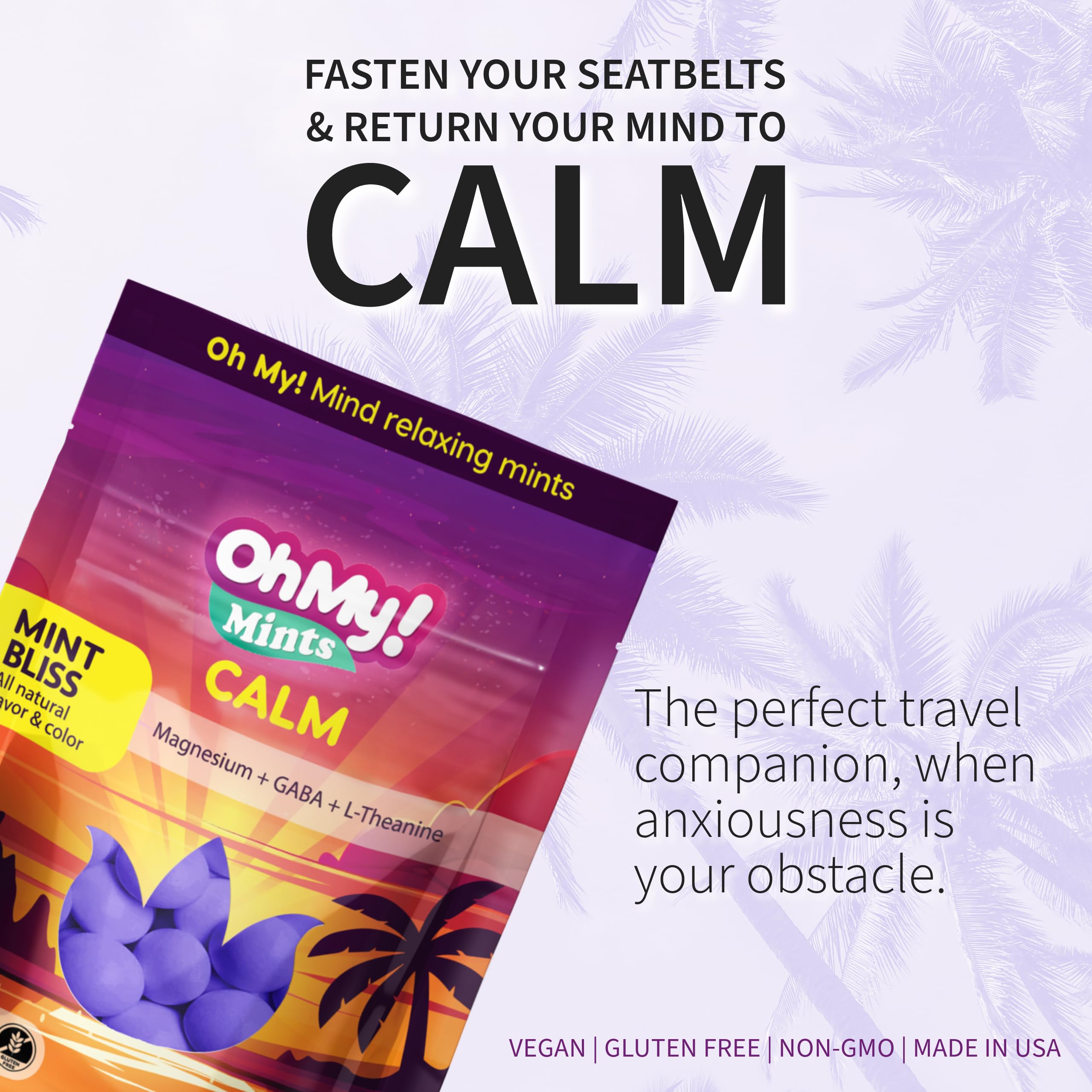 Magnesium mints for relaxation support