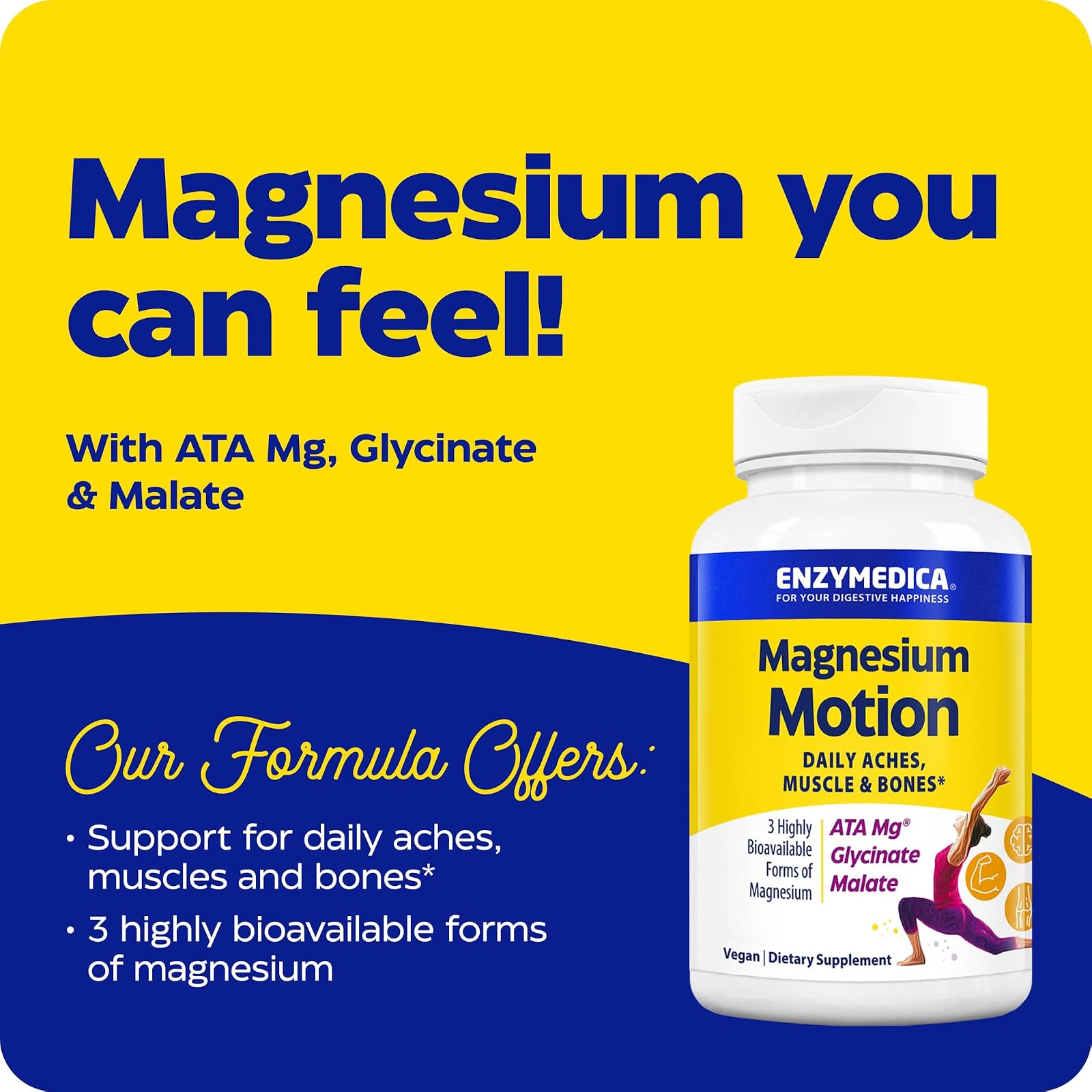 Magnesium Motion capsules for relaxation