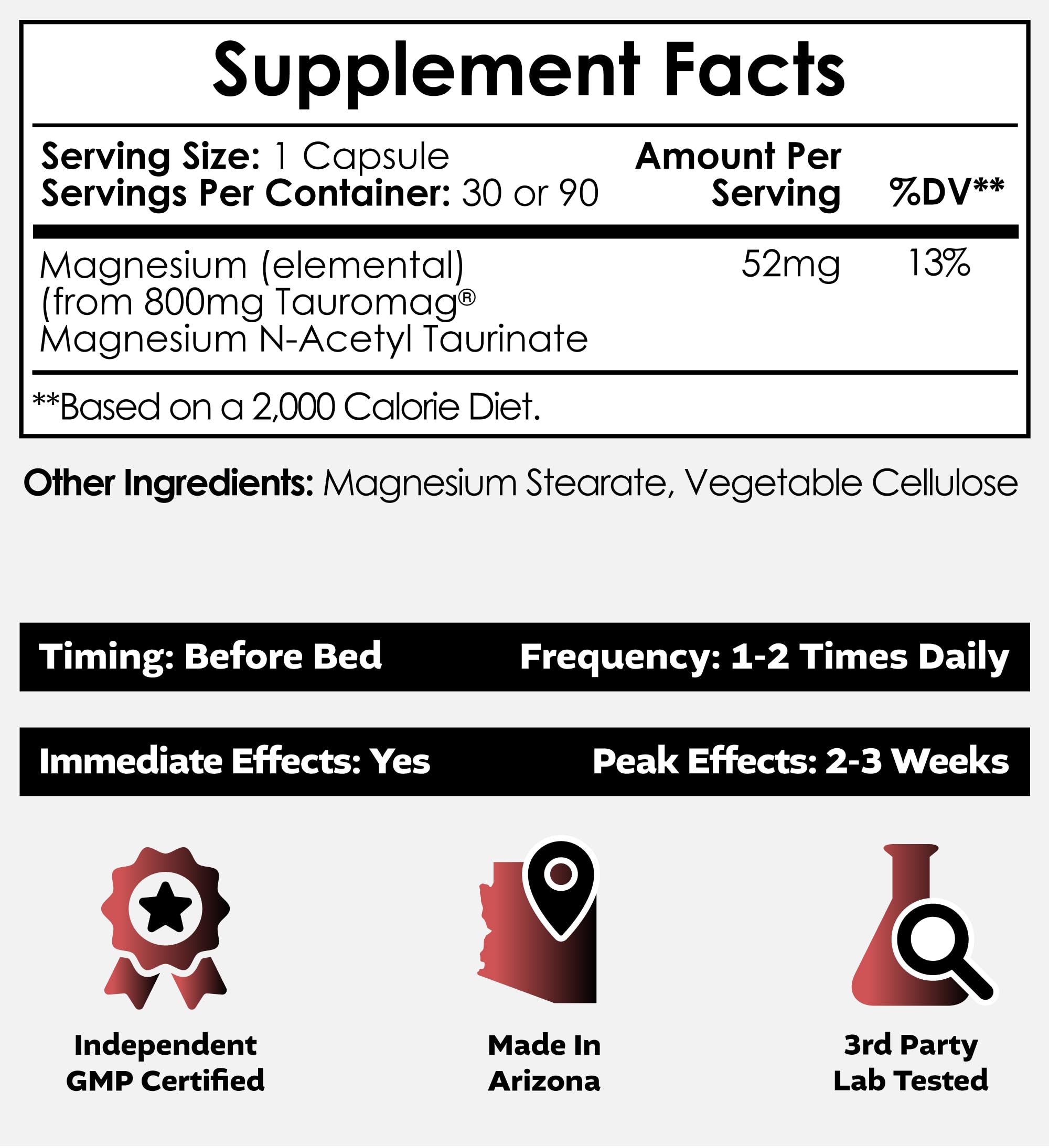 Magnesium N-Acetyl Taurinate benefits