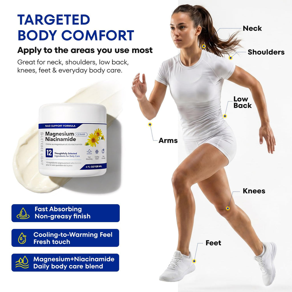 magnesium niacinamide cream for sensitive skin