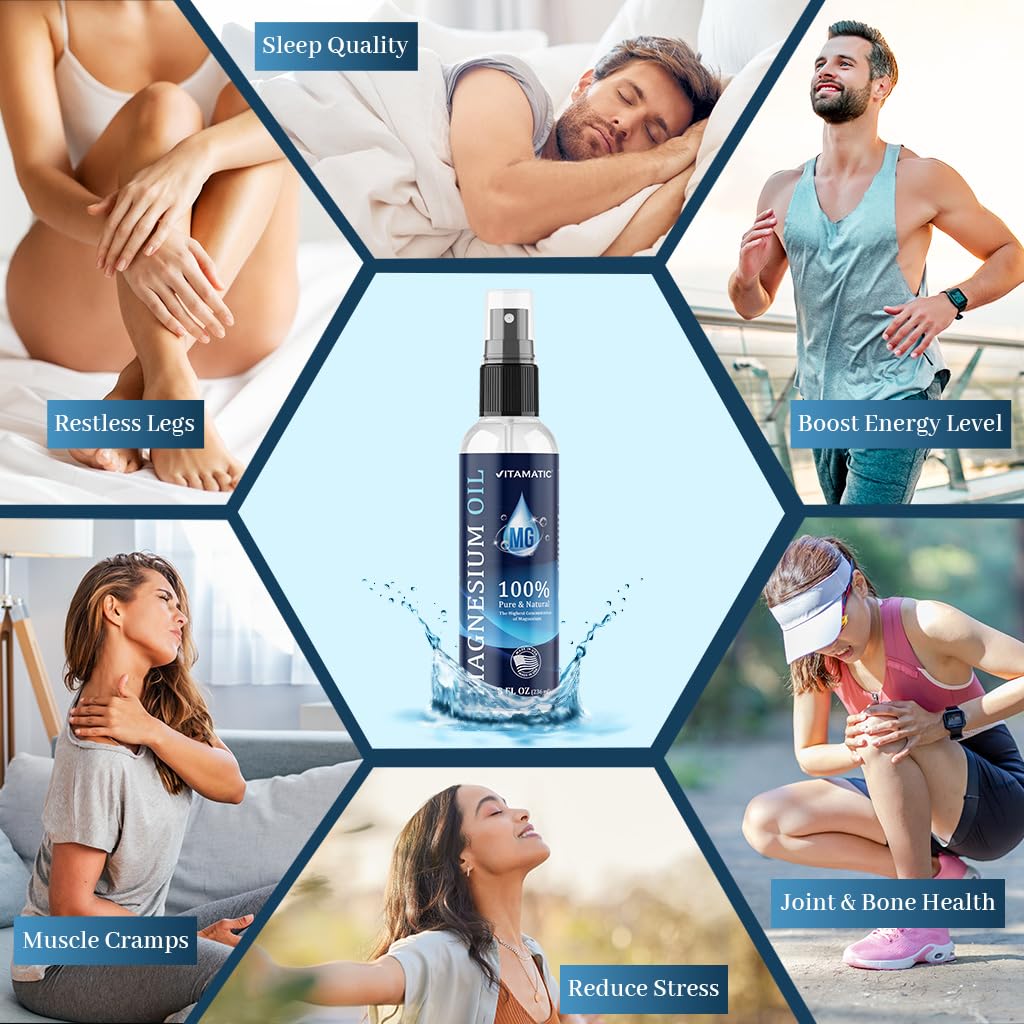 Magnesium oil for better sleep