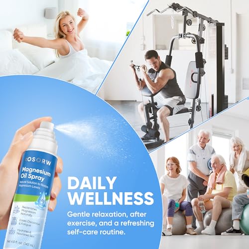 Magnesium oil for cramps and tension