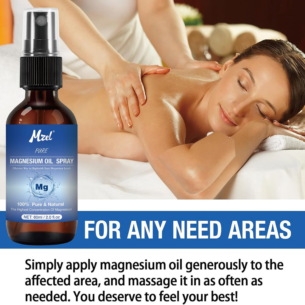 Magnesium oil for enhanced hair vitality