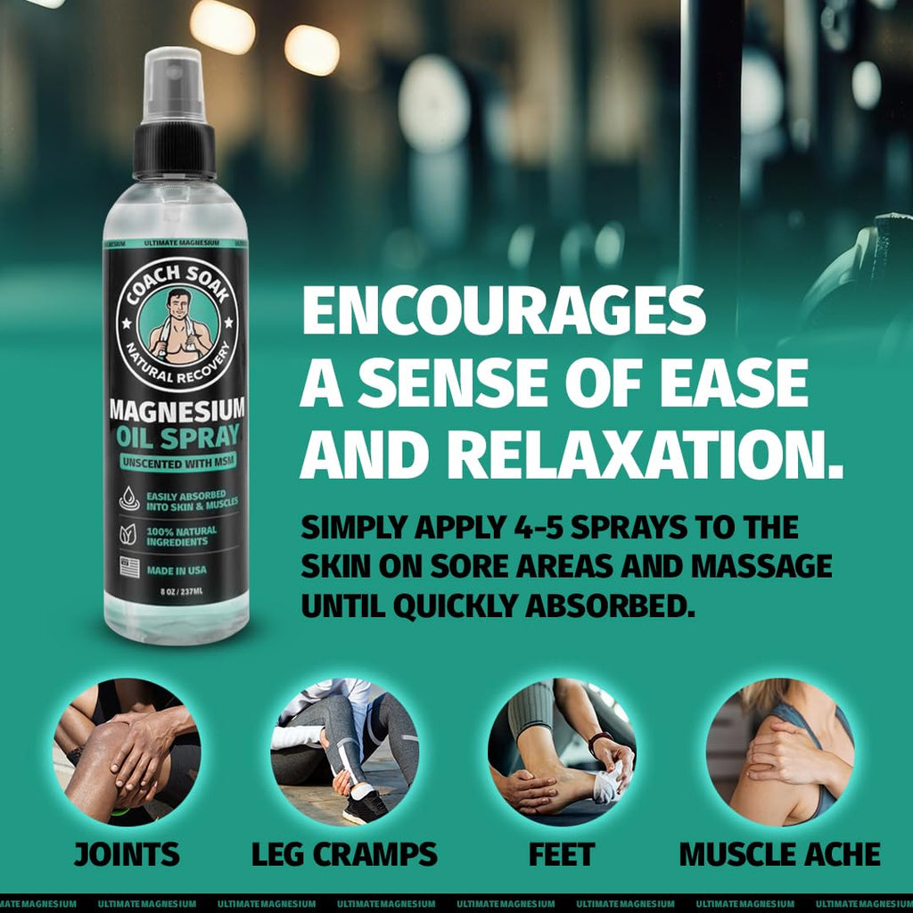 magnesium oil for foot care routine
