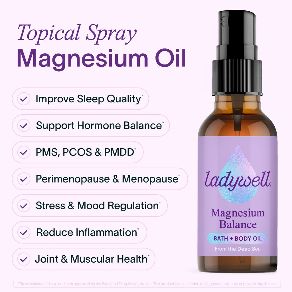 Magnesium oil for menopause comfort