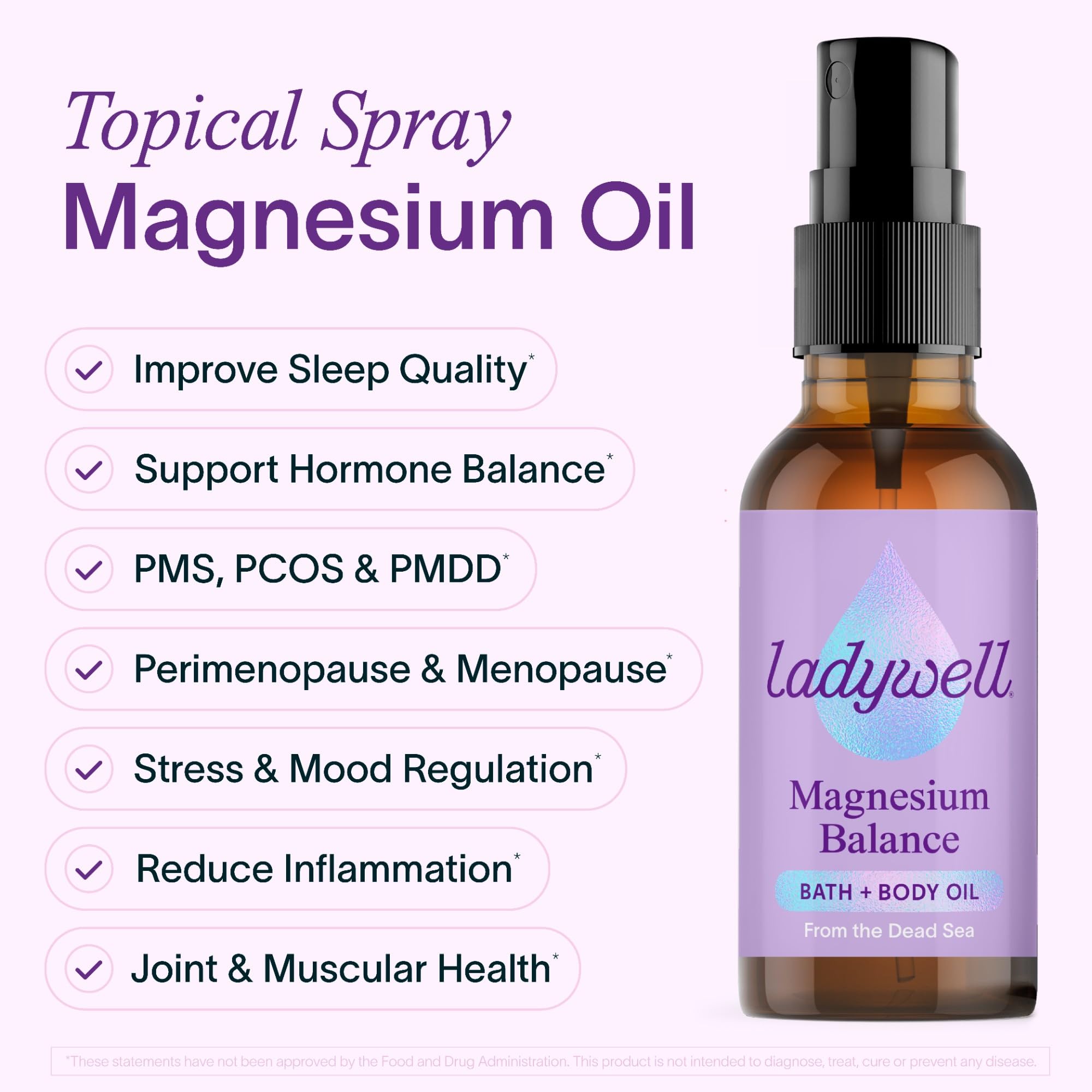 Magnesium oil for menopause comfort