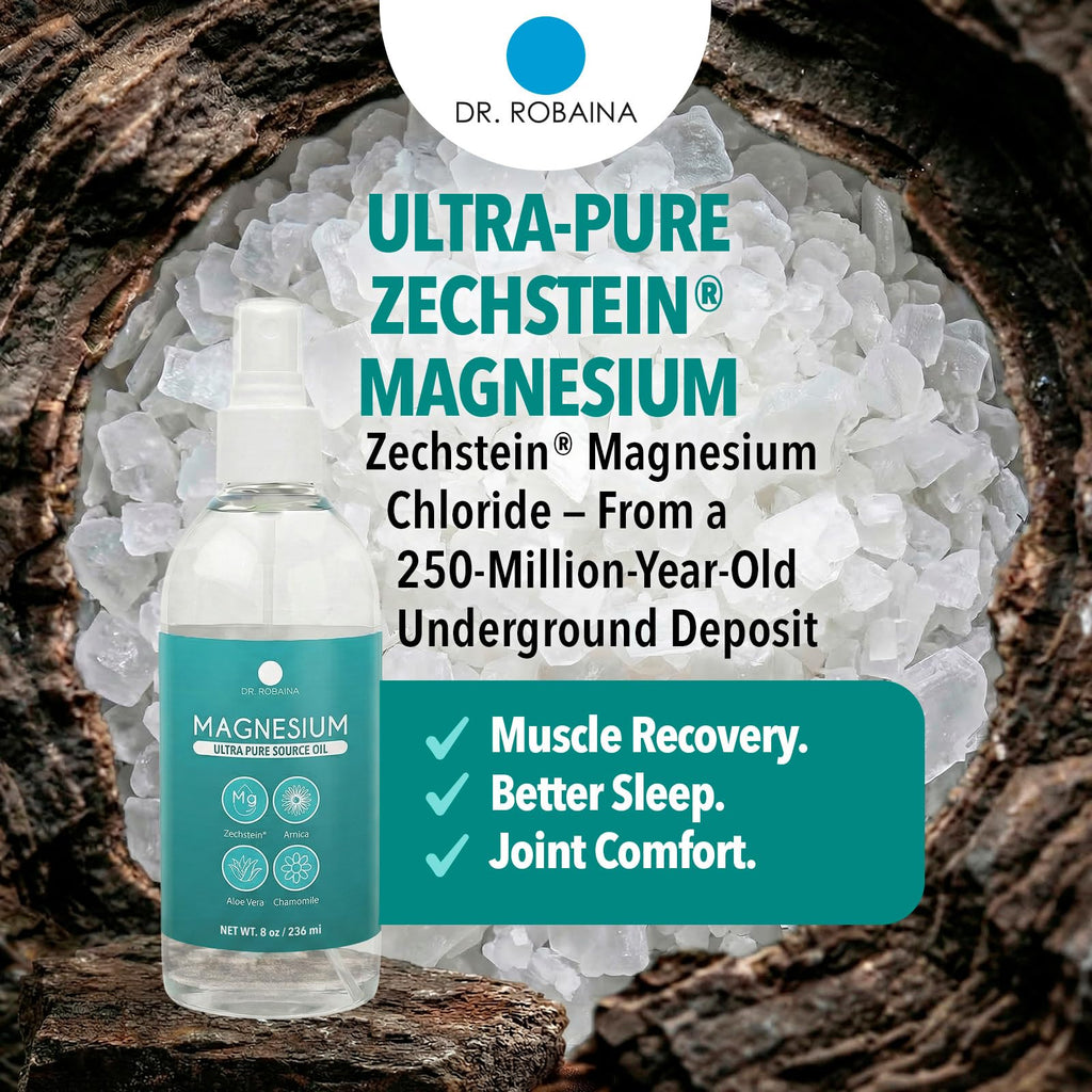 Magnesium oil for muscle relaxation